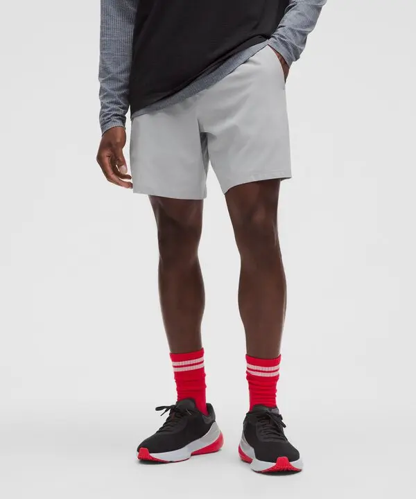 Lululemon Pace Breaker 7" Linerless Short - Silver Drop