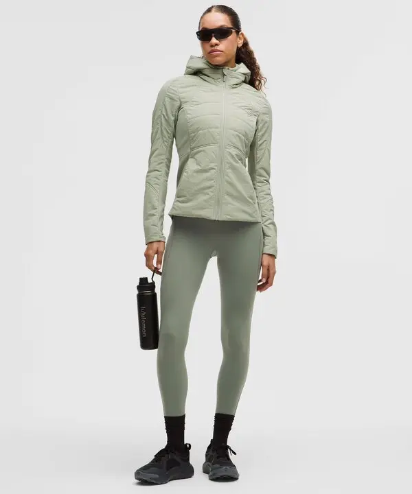 Lululemon Fast And Free High-rise Crop 23 - Willow Leaf