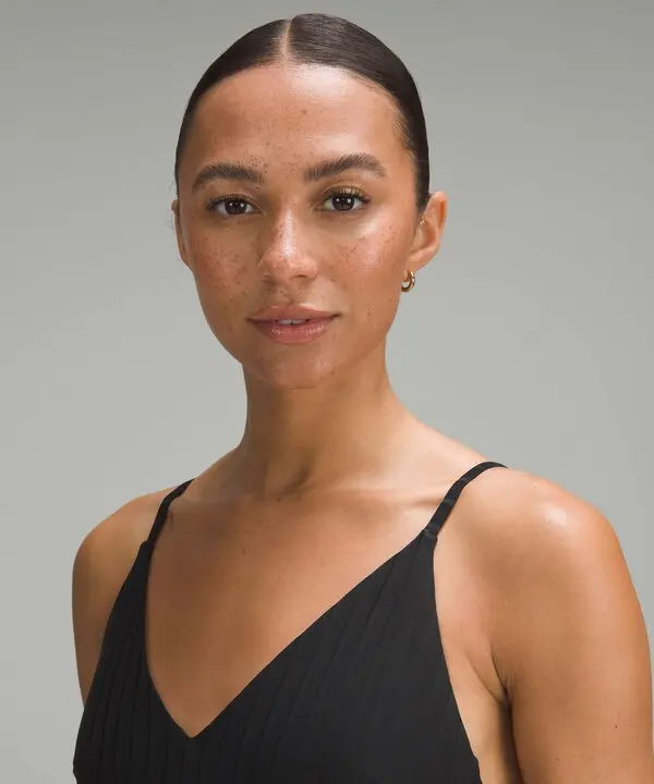 Lululemon V-neck Ribbed One-piece Swimsuit