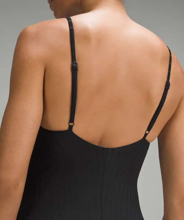 Lululemon V-neck Ribbed One-piece Swimsuit