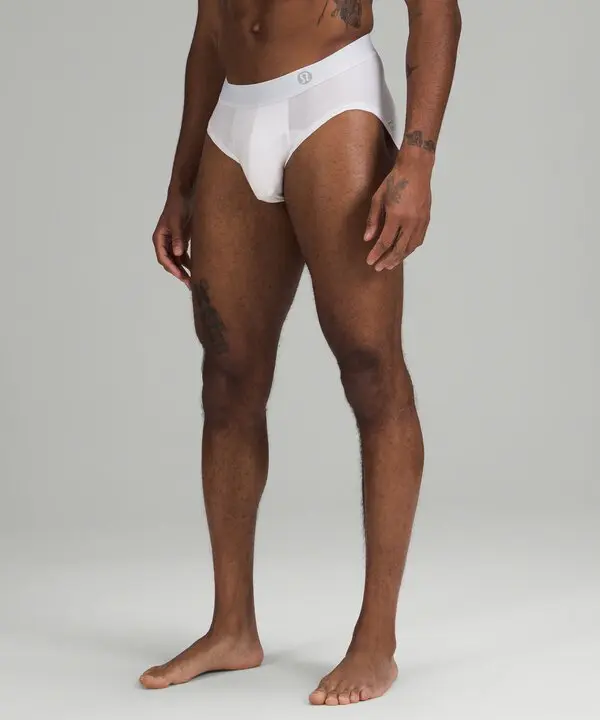 Lululemon Always In Motion Brief With Fly - White