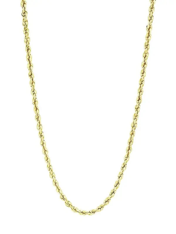 Saks Fifth Avenue Collection 14k Yellow Rope Chain Necklace
