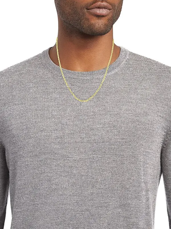 Saks Fifth Avenue Collection 14k Yellow Rope Chain Necklace