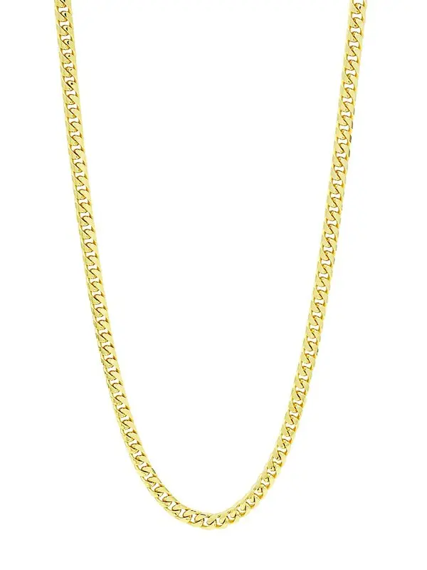 Saks Fifth Avenue Collection Collection 14k Cuban Link Chain Necklace - Gold