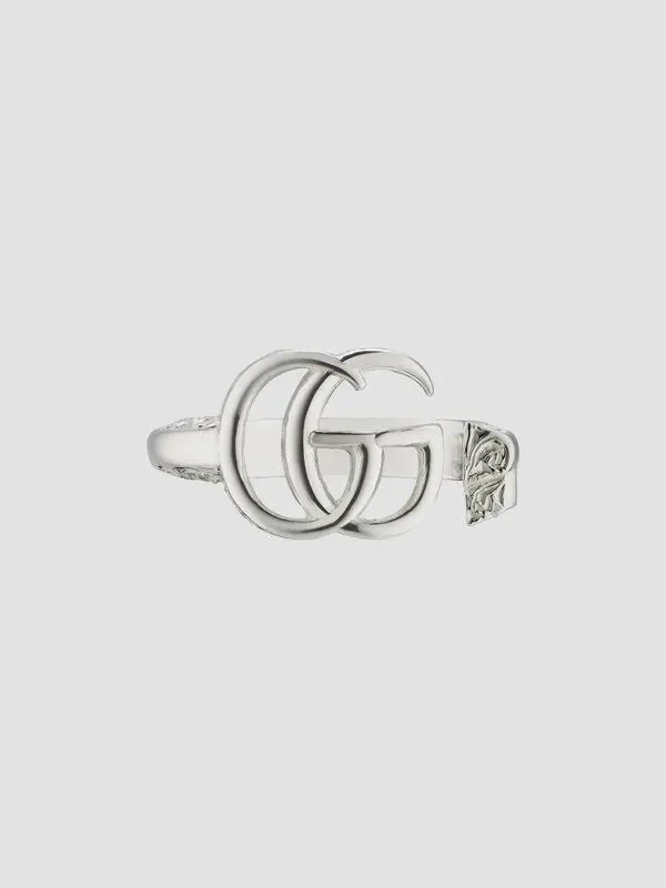 Gucci Gg Marmont Sterling Key Ring