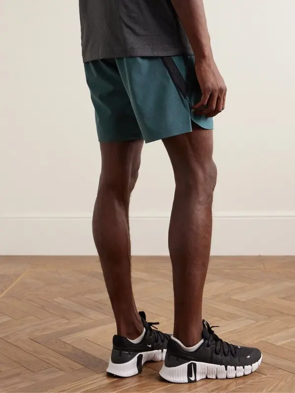 Nike Pro Flex Rep Straight-leg Mesh-trimmed Dri-fit Shorts