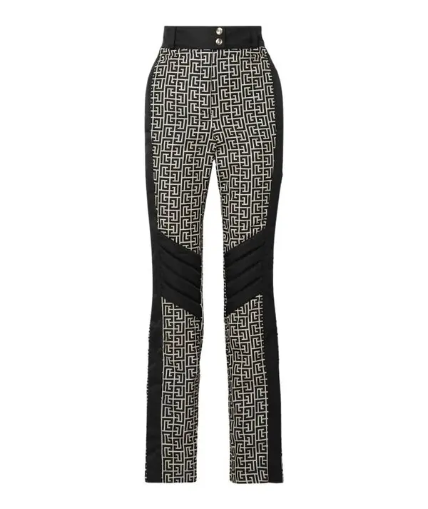 Balmain Rossignol Quilted Printed Ski Pants