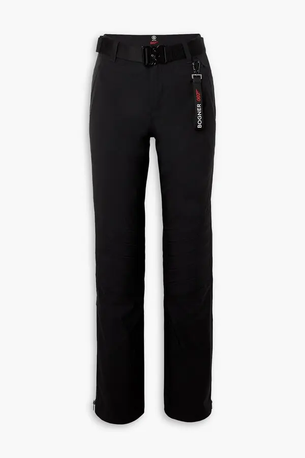 Bogner 007 Belted Straight-leg Ski Pants De 40