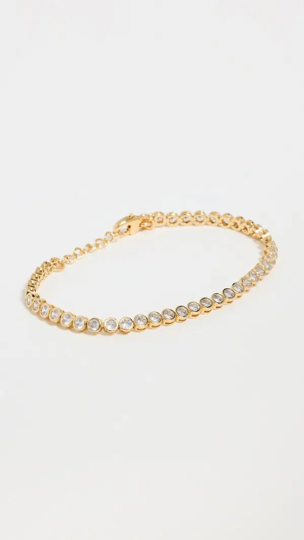 Madewell Bezel Set Crystal Bracelet