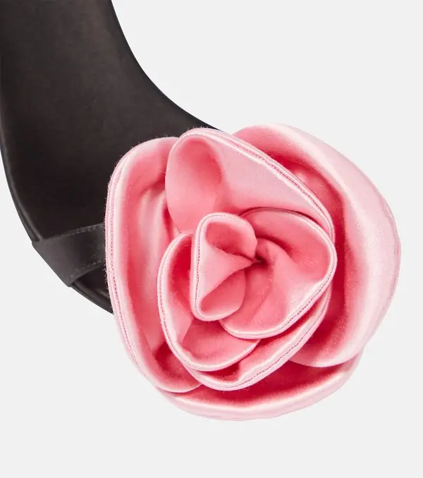 Magda Butrym Floral-appliqué Sandals