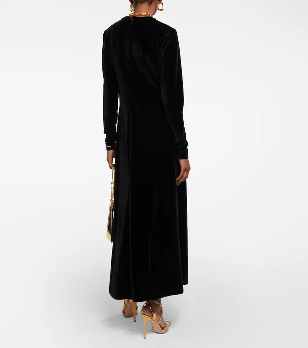 Polo Ralph Lauren Velvet Maxi Dress