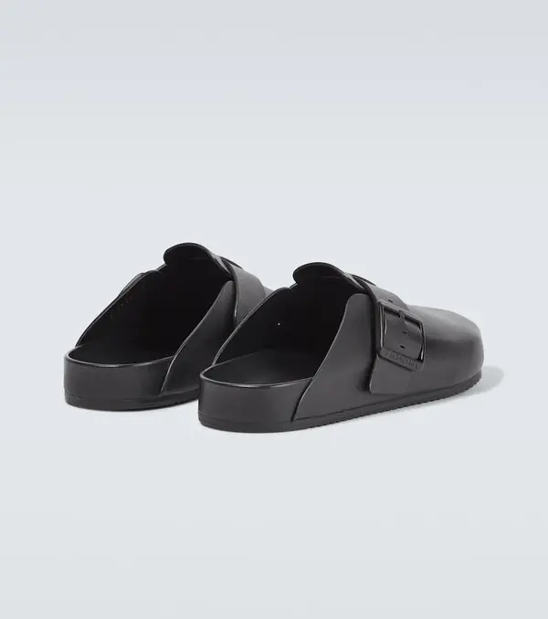 Balenciaga Sunday Leather Clogs