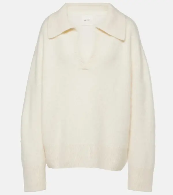 LISA YANG Kerry Brushed Cashmere Sweater
