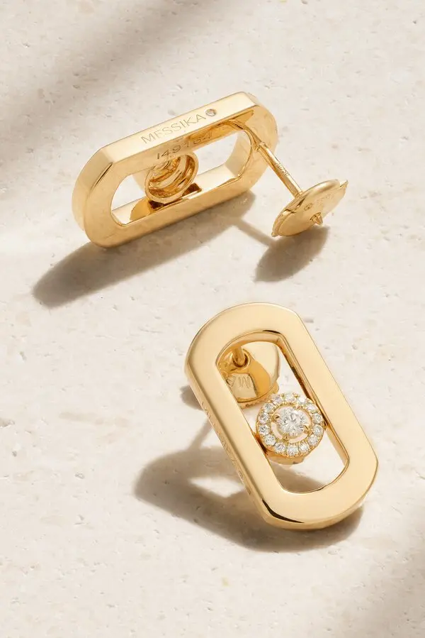 Messika Move Citizen 18-karat Diamond Earrings