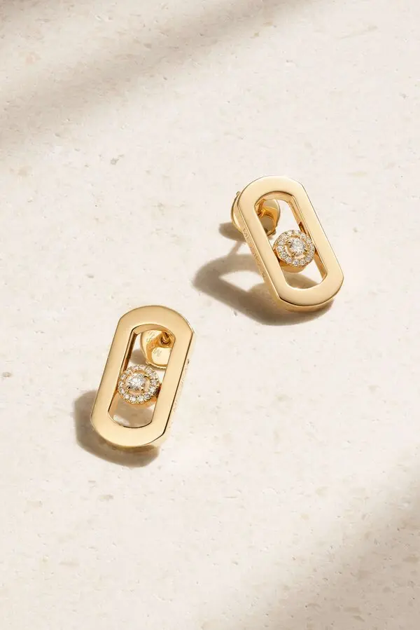 Messika Move Citizen 18-karat Diamond Earrings