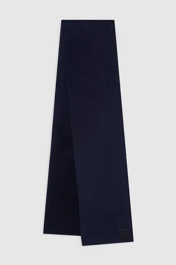 ANINE BING Ava Scarf - Navy Cashmere Blend