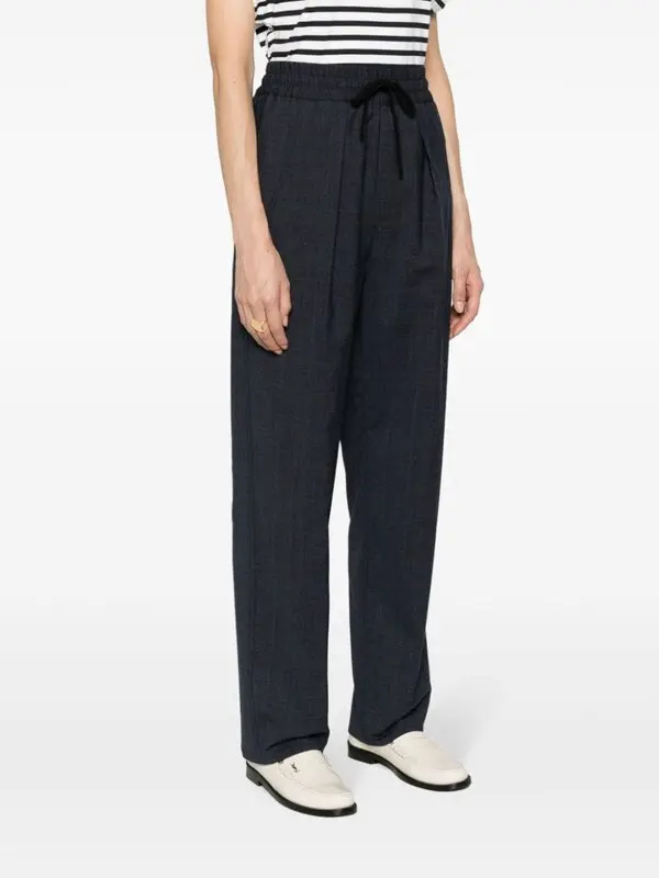 MARANT ETOILE Priska High-waisted Trousers - Blue