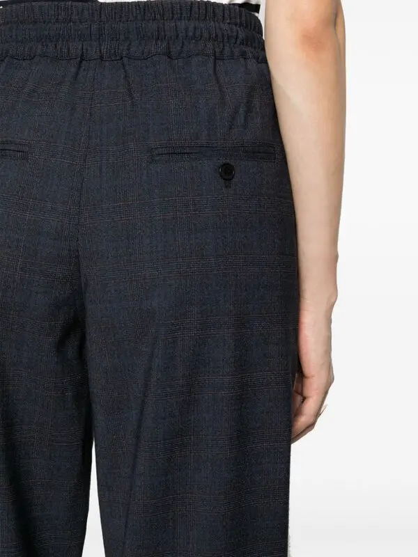 MARANT ETOILE Priska High-waisted Trousers - Blue