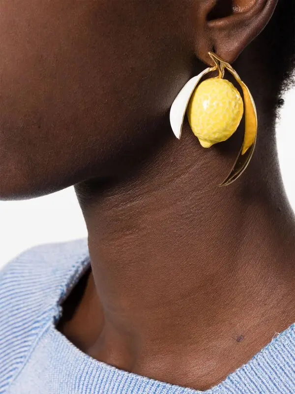 ANDRES GALLARDO Ceramic Drop Earrings
