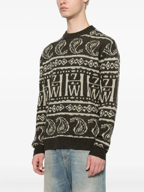 HOLZWEILER Dery Intarsia-knit Jumper