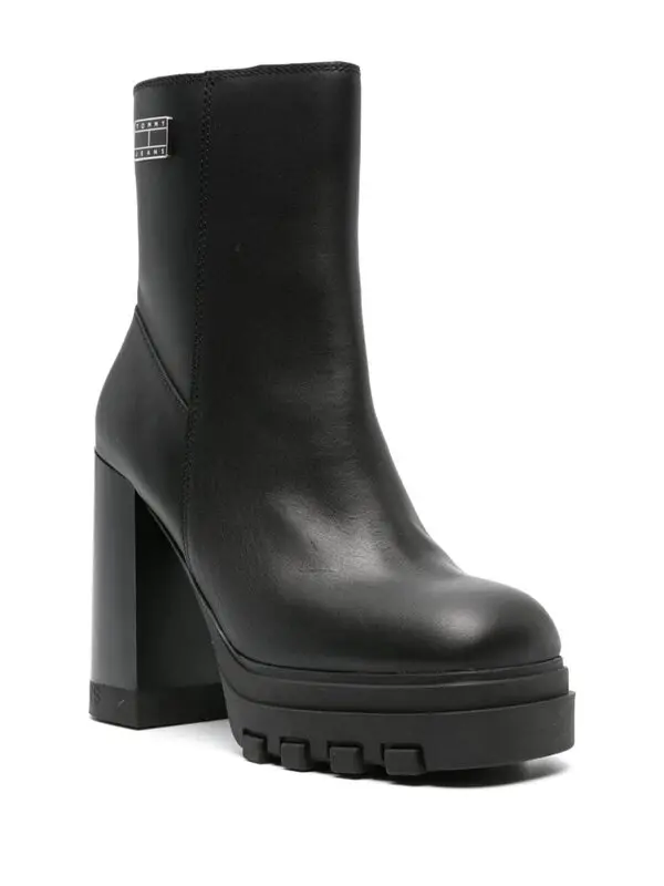 Tommy Hilfiger 120mm Logo-print Ankle Boots
