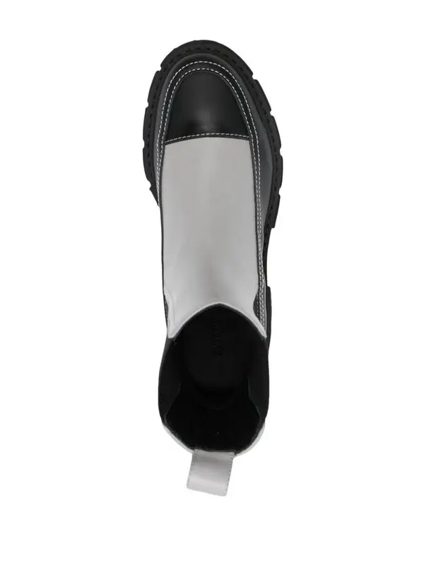 Emporio Armani 55mm Panelled Ankle Boots