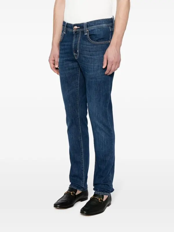TRAMAROSSA Mid-rise Straight-leg Jeans - Blue