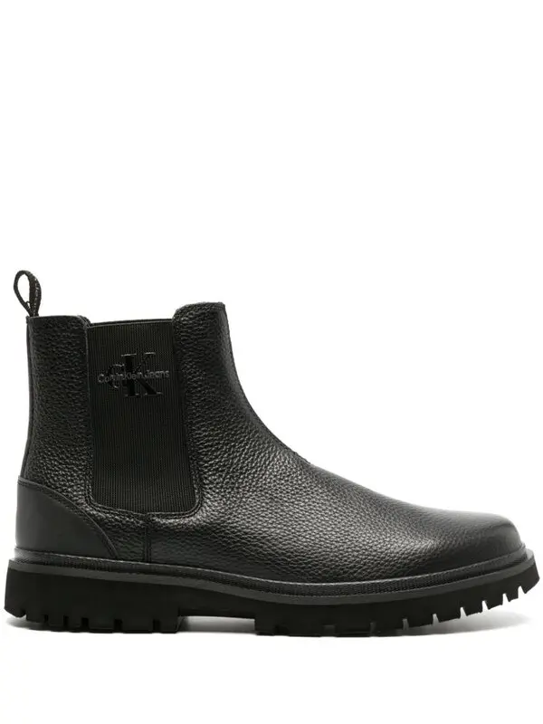 Calvin Klein Eva Leather Chelsea Boots