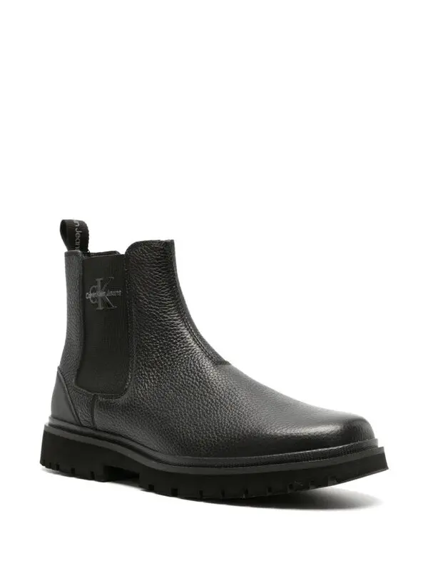 Calvin Klein Eva Leather Chelsea Boots