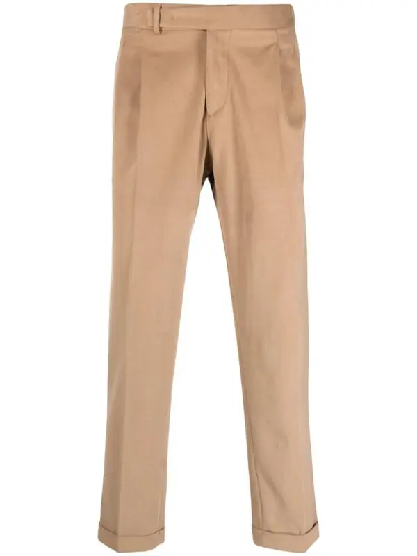 BRIGLIA 1949 Straight-leg Cotton Trousers
