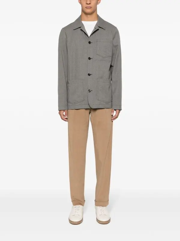 BRIGLIA 1949 Straight-leg Cotton Trousers