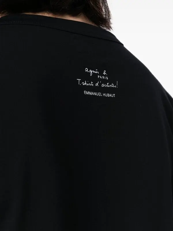 AGNES B. Emmanuel Hubaut Artwork Cotton T-shirt