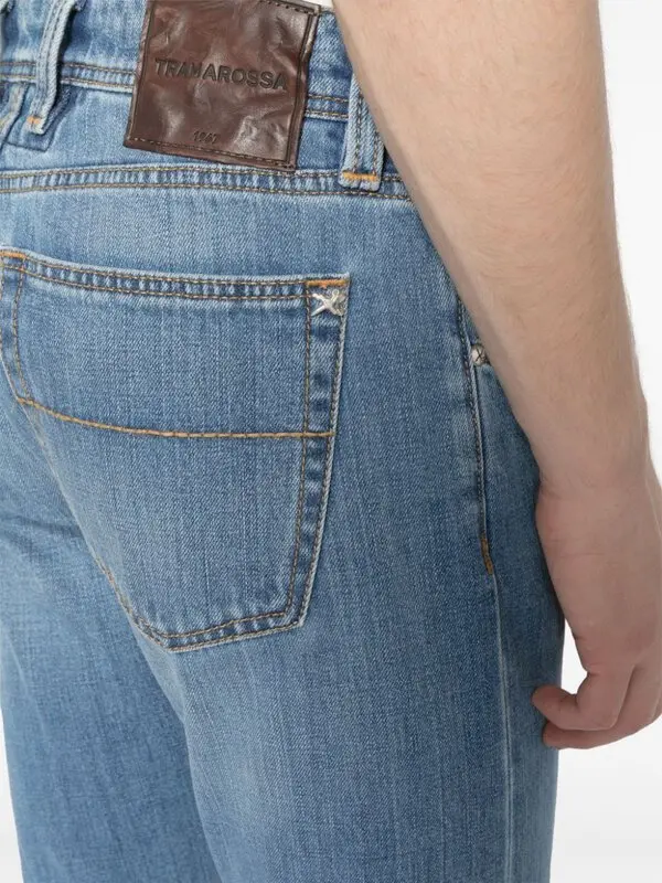 TRAMAROSSA Mid-rise Straight-leg Jeans