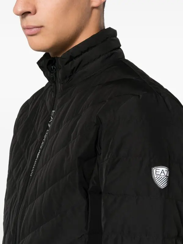 Emporio Armani Logo-patch Quilted Jacket