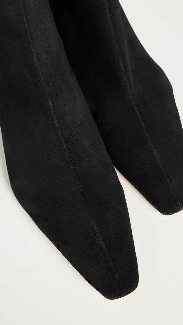 Staud Wally Ankle Boots - Black