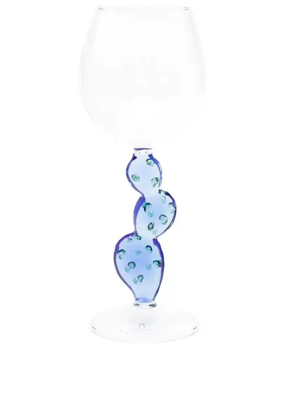 ICHENDORF MILANO Cactus-motif Asymmetric Wine Glass - Neutrals