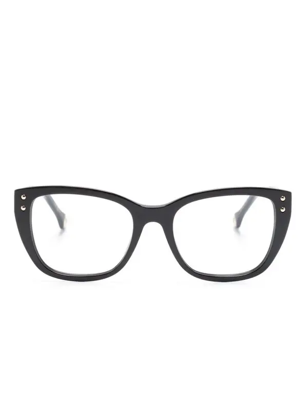 Carolina Herrera Logo Glasses - Black