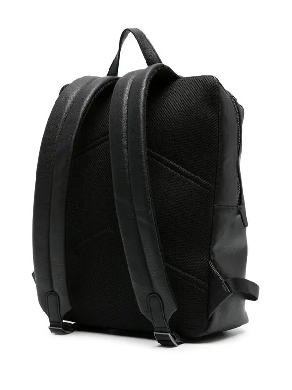 Calvin Klein Logo-plaque Faux-leather Backpack