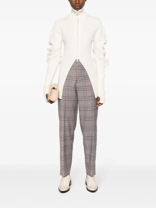 DONDUP Micaela Checked Trousers