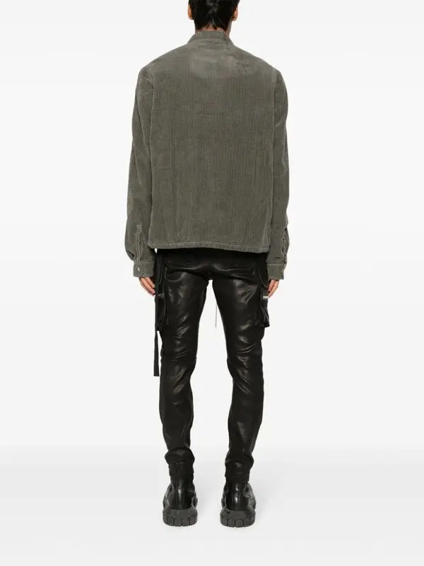 Rick Owens Corduroy Shirt Jacket - Grey