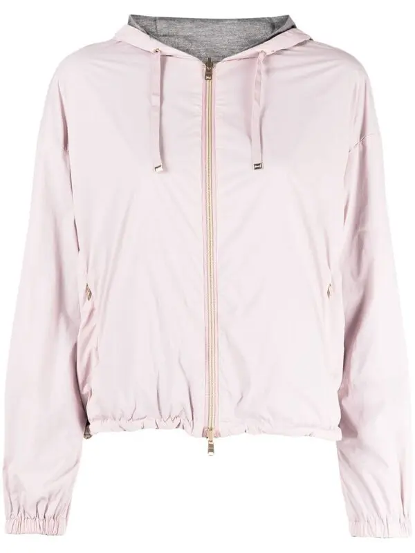 Herno Reversible Hooded Jacket - Pink