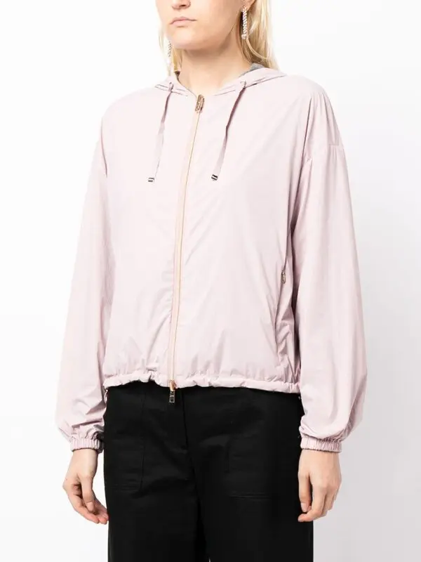 Herno Reversible Hooded Jacket - Pink