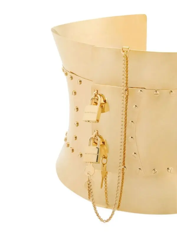 Dolce & Gabbana Padlocks Corset Belt