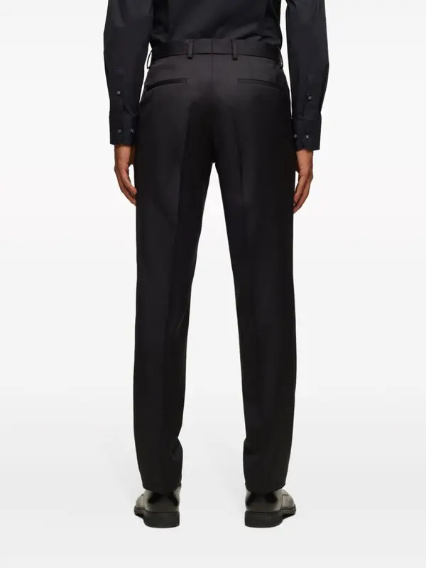 BOSS Straight Leg Trousers - Black