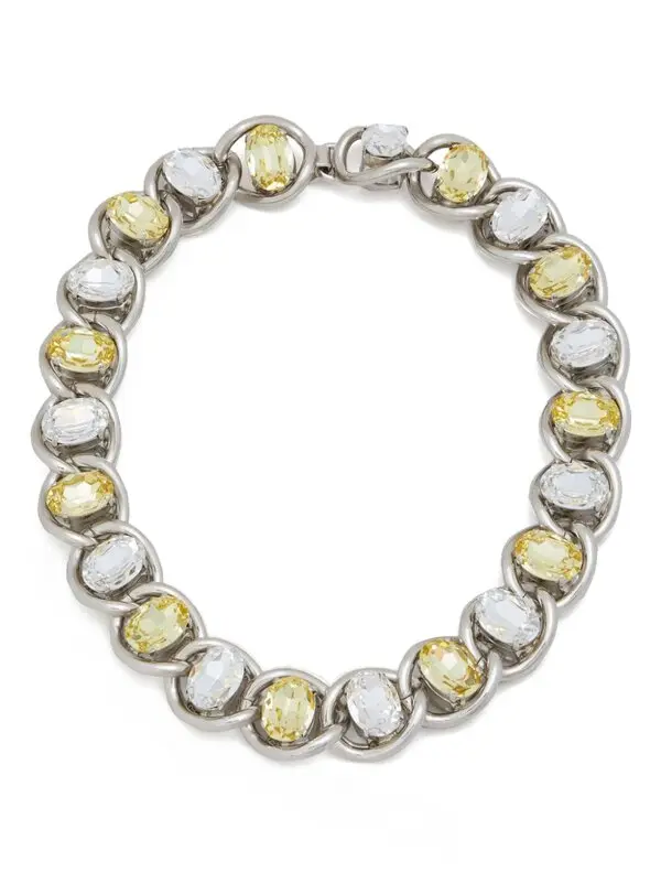 Marni Crystal-embellished Chain Necklace