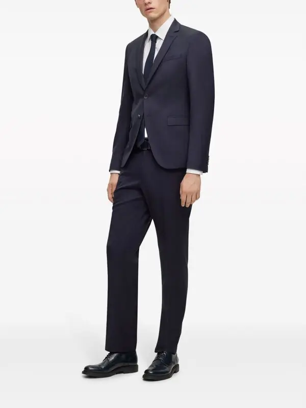 BOSS Virgin-wool Single-breasted Blazer