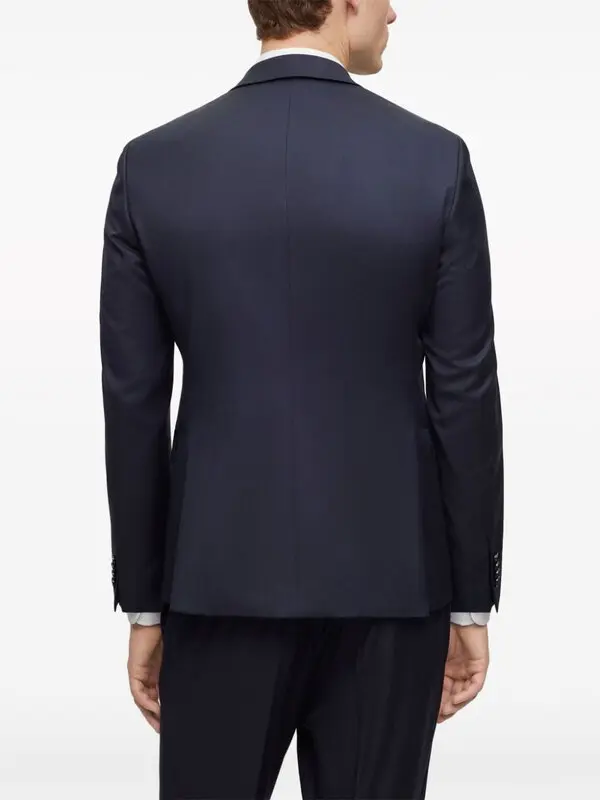 BOSS Virgin-wool Single-breasted Blazer