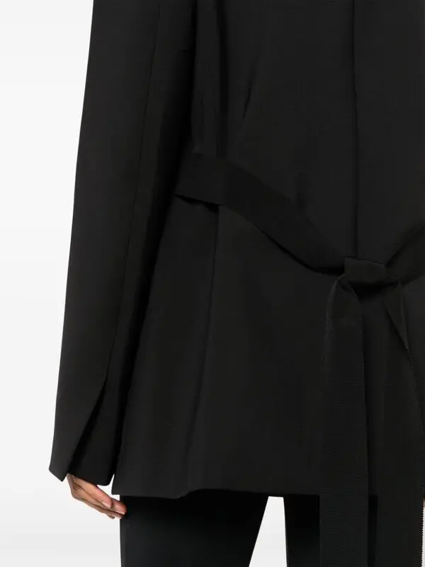 NENSI DOJAKA Strap-detail Single-breasted Blazer