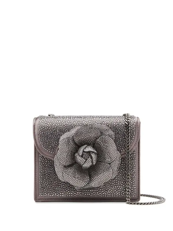 Oscar De La Renta Crystal-embellished Mini Bag