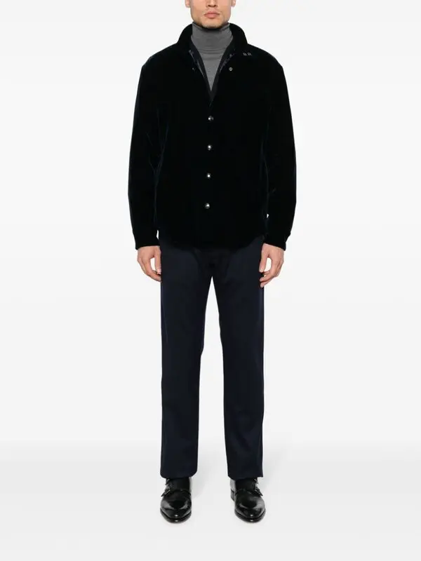 Giorgio Armani Straight-leg Trousers - Blue